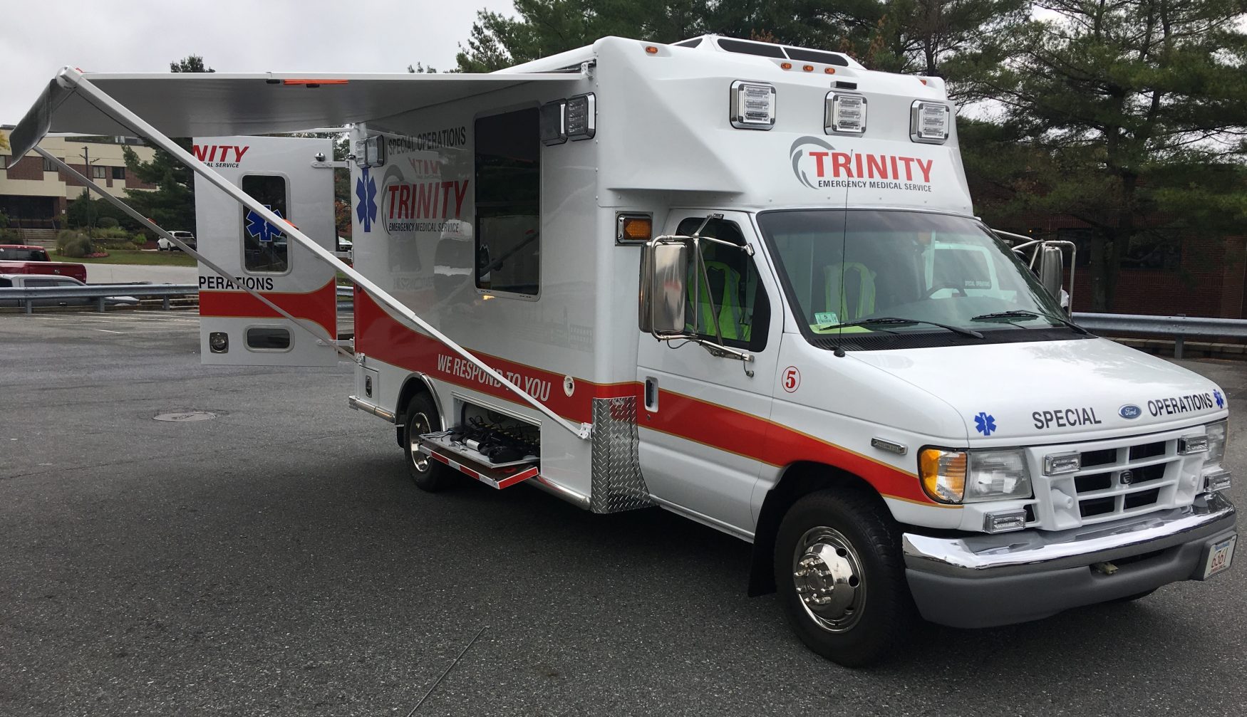 Trinity adds new Rehabilitation Vehicle to fleet. - Pridestar Trinity EMS