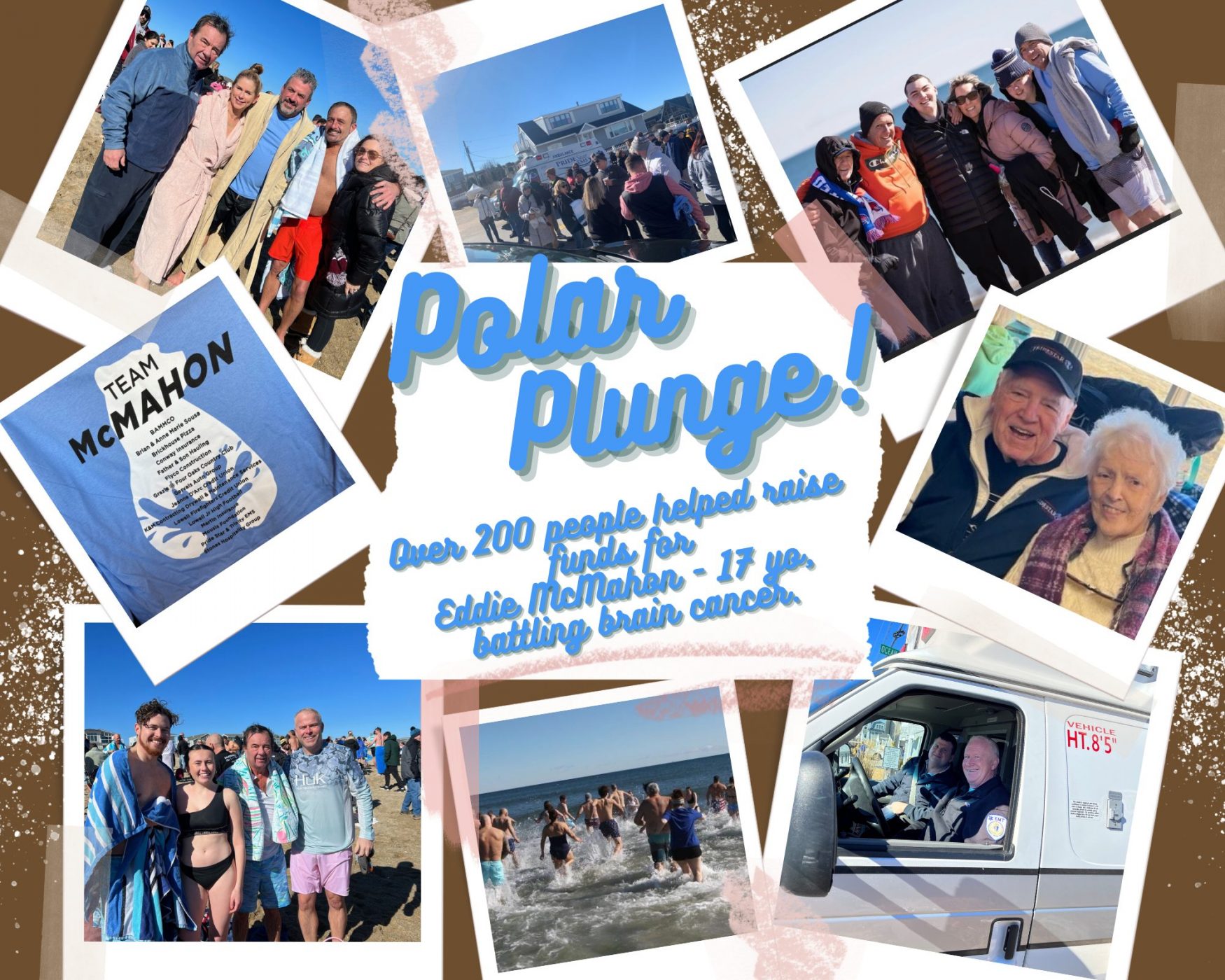 Pridestar Trinity Jump in the Polar Plunge to help a 17 year old boy ...