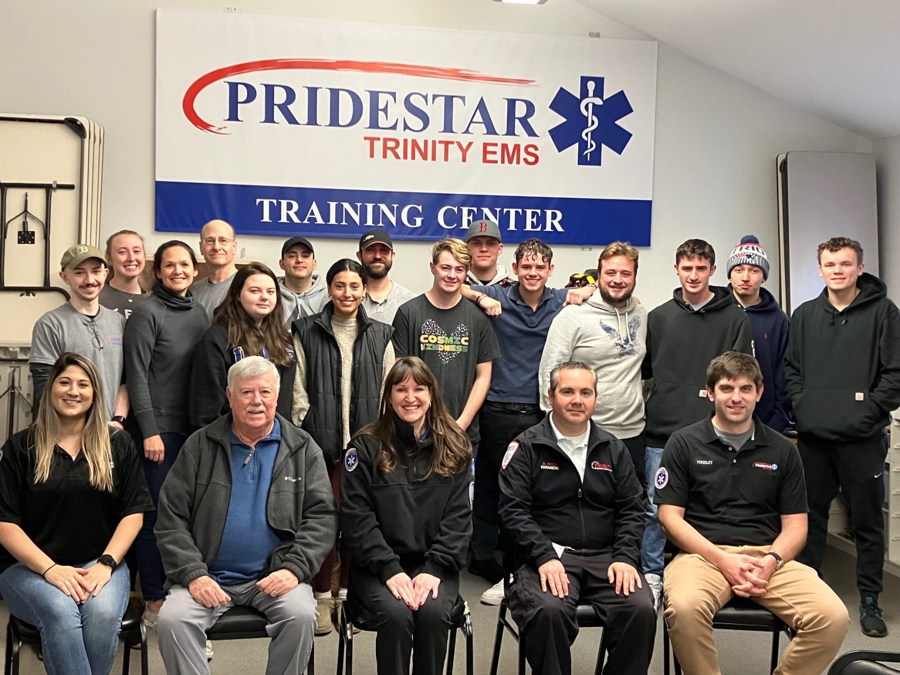 Graduates of our EMT Academy! - Pridestar Trinity EMS