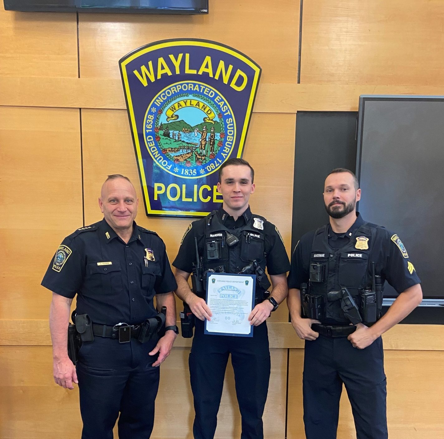Joe Mancuso Receives Lifesaving commendation. - Pridestar Trinity EMS