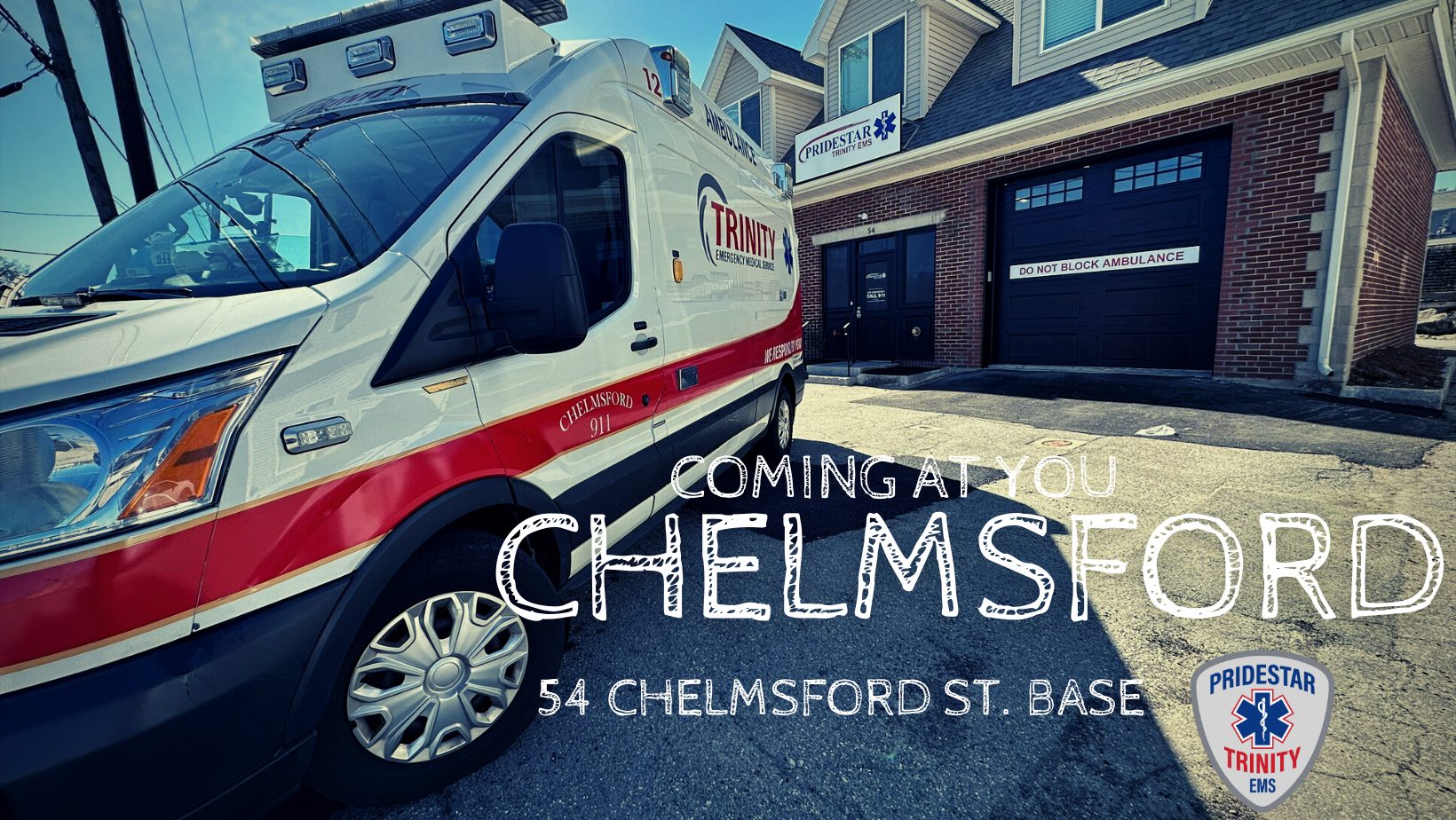 Pridestar Trinity opens new Chelmsford Base! - Pridestar Trinity EMS