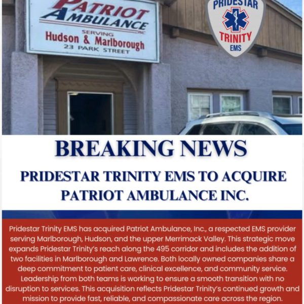 Pridestar Trinity EMS - Emergency Services, EMT Courses, EMT, Paramedic