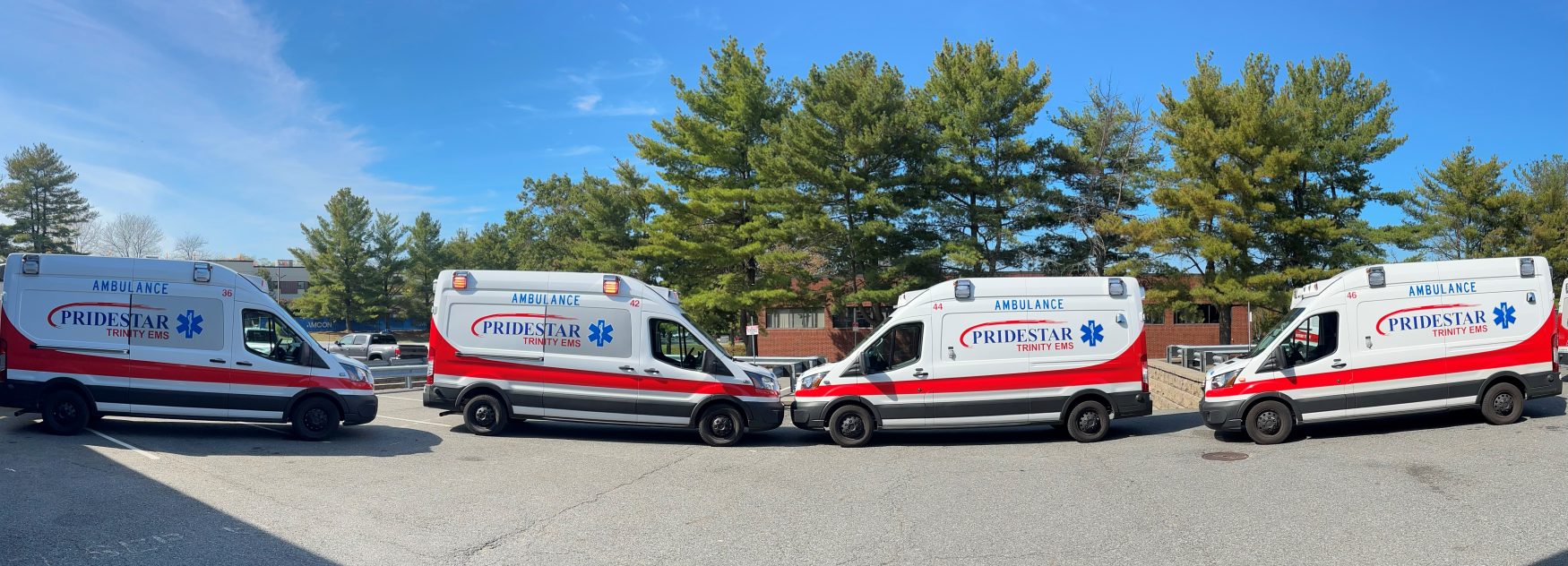 Pridestar Trinity EMS Expands Fleet with Five New BLS Ambulances for ...